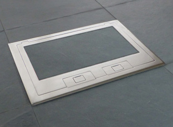 Audio video floor boxes by "Floor Box Systems™